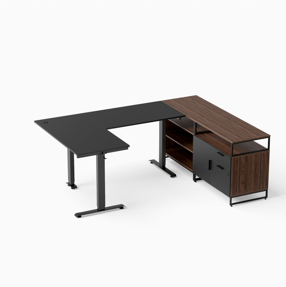 Executive Desk: U-Shaped Configuration